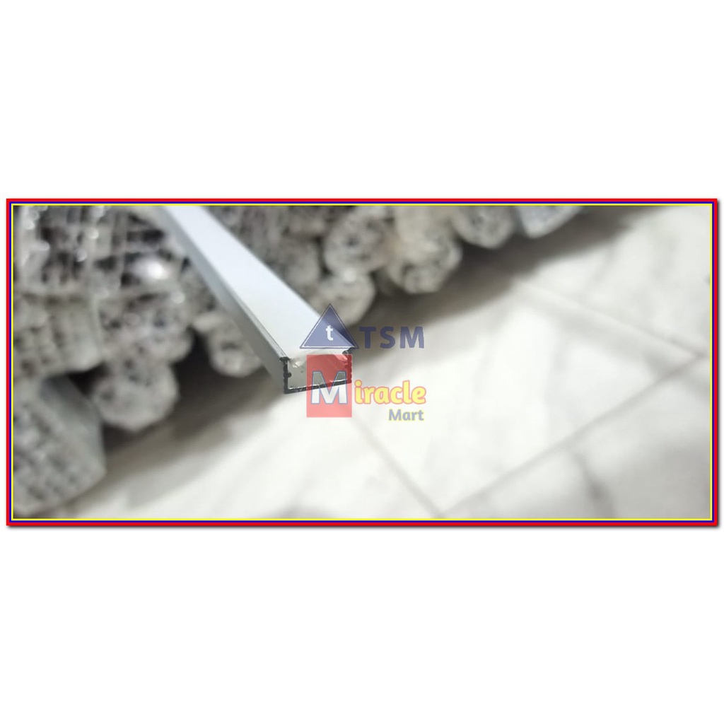 Jual List Rel Lis Led Rumah Lampu Led Strip Alumunium LC 038 300 cm TSM ...