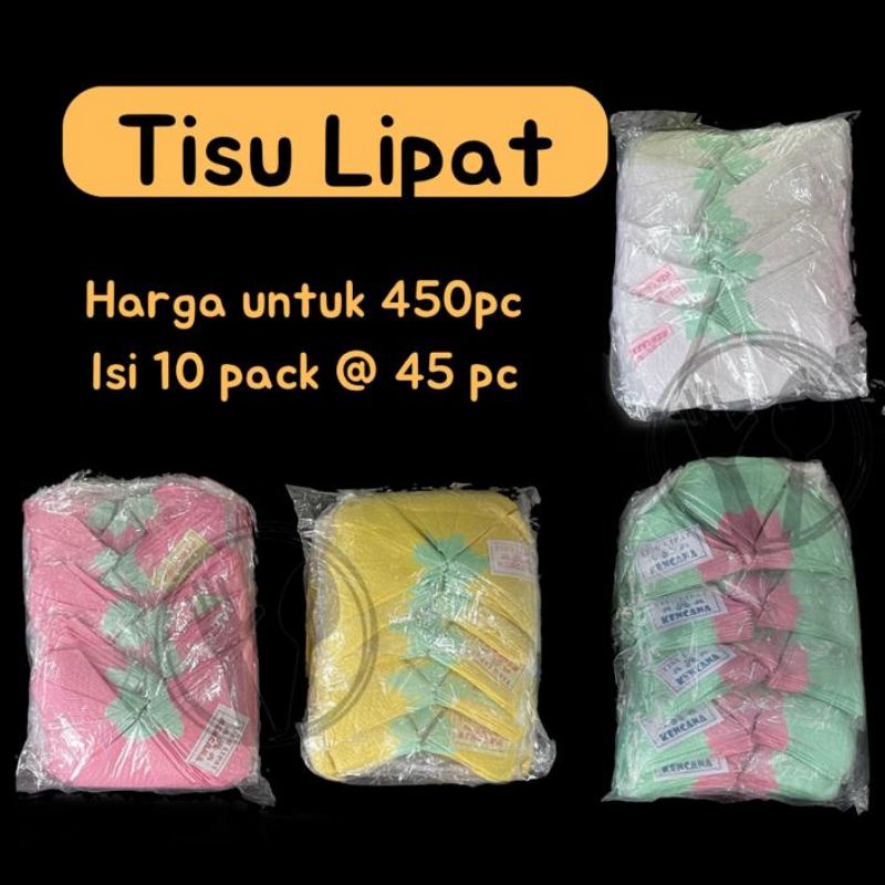 Jual [ISI 450 pc] TISU TISSUE TISUE LIPAT TISU JADI TISU PRASMANAN TISU ...