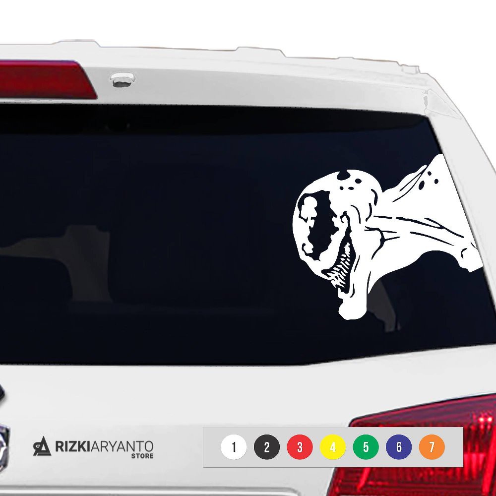 Jual Stiker Kaca Mobil Venom Marvel Keren Sticker | Shopee Indonesia