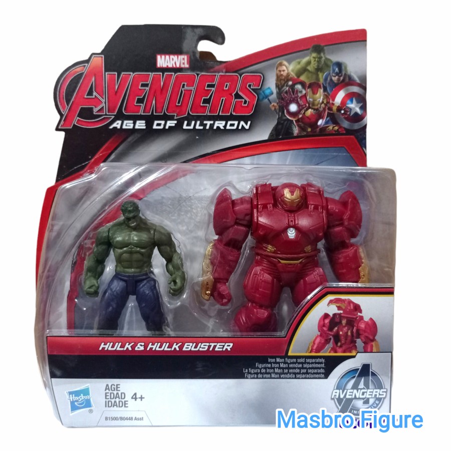 Jual HASBRO Avengers Age of Ultron HULK & HULK BUSTER Action Figure ...