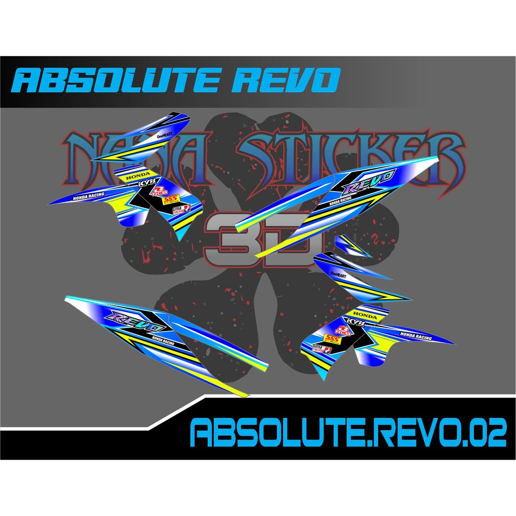 Jual Striping ABSOLUTE REVO - Stiker ABSOLUTE REVO List Variasi Motor ...