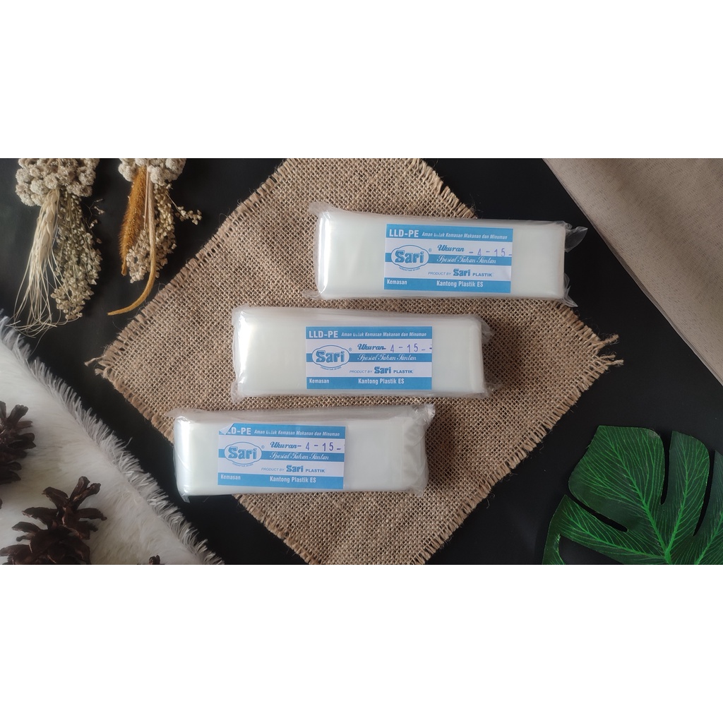 Jual Plastik Pe Es Lilin Tersedia Berbagai Ukuran Shopee Indonesia