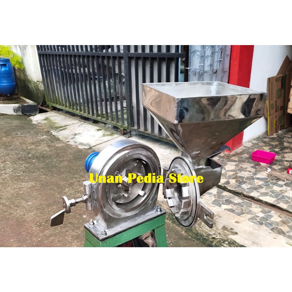 Jual Mesin Penepung Jagung Disk Mill FFC 15 Stainless Steel | Shopee ...