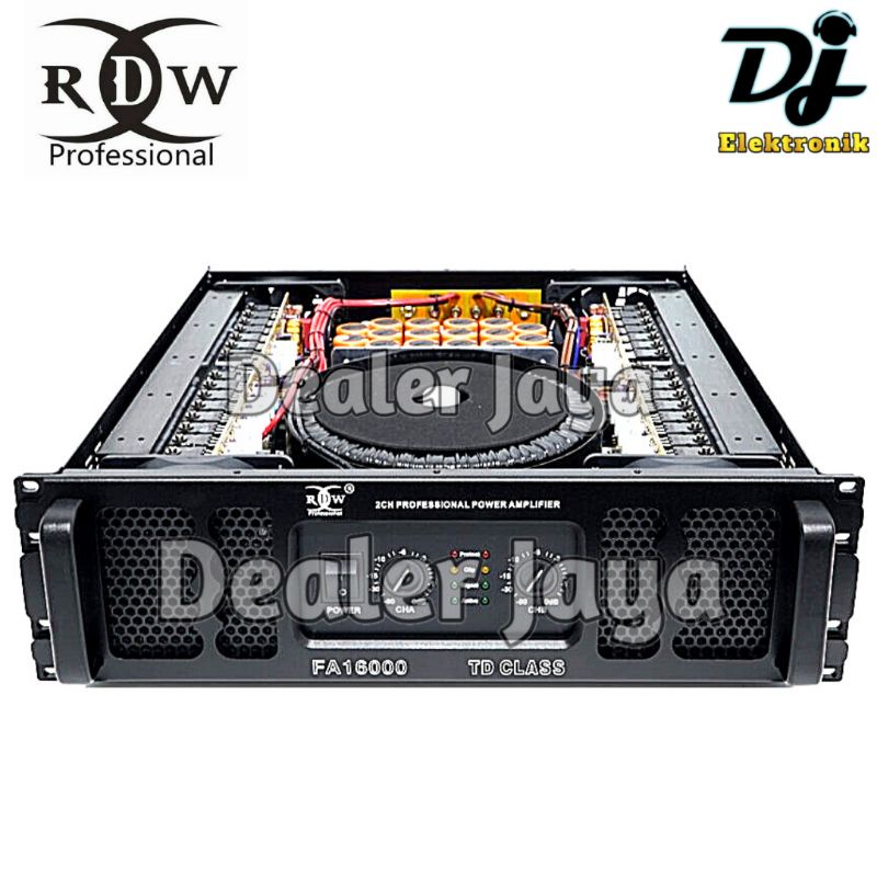 Jual Power Amplifier RDW FA16000 / FA 16000 / FA 16 PRO / FA16 PRO ...