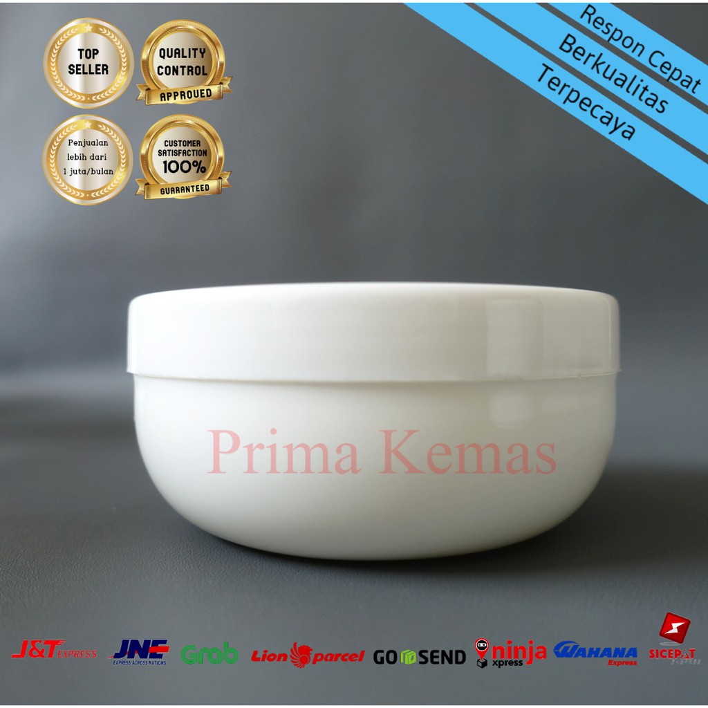 Jual Kemasan Pot Lulur / Jar - kemasan kosmetik - Pot Lulur Mangkuk 100 ...