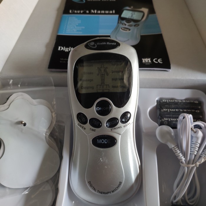 Jual Acupuncture Tens Machine Digital Full Body Massager Back Neck Foot ...