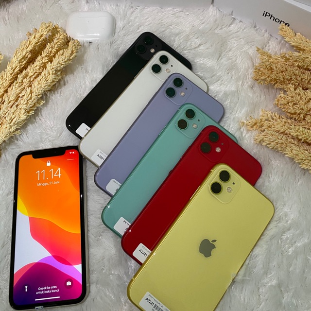 Jual iPhone 11 64GB Second Original Fullset | Shopee Indonesia