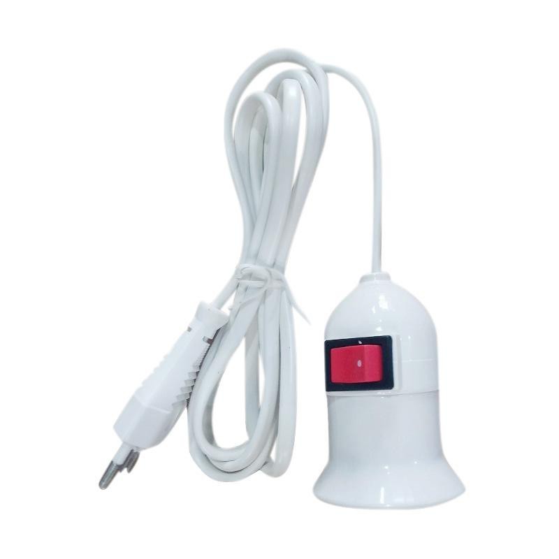 Jual Fitting Gantung Rumah Lampu Kabel 5 Meter Lampu Bohlam E27 switch ...