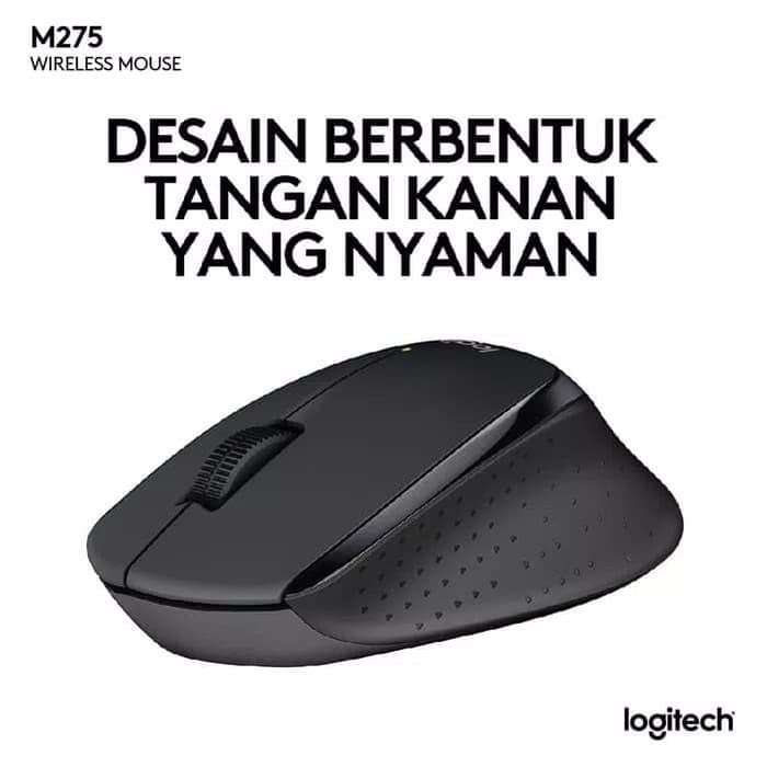 Jual Logitech M275 M 275 Black Mouse Resmi Original | Shopee Indonesia