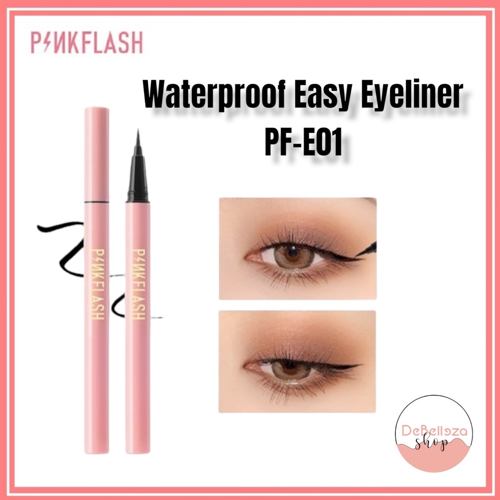 Jual PINKFLASH PF-E01 Waterproof Easy Eyeliner | Pink Flash - Eye Liner Upgraded | Shopee Indonesia