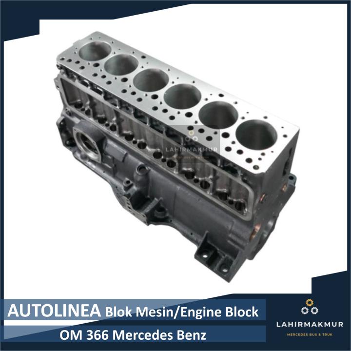 Jual Blok Mesin/Engine Block AutoLinea OM 366 Mercy/Mercedez/Mercedes ...