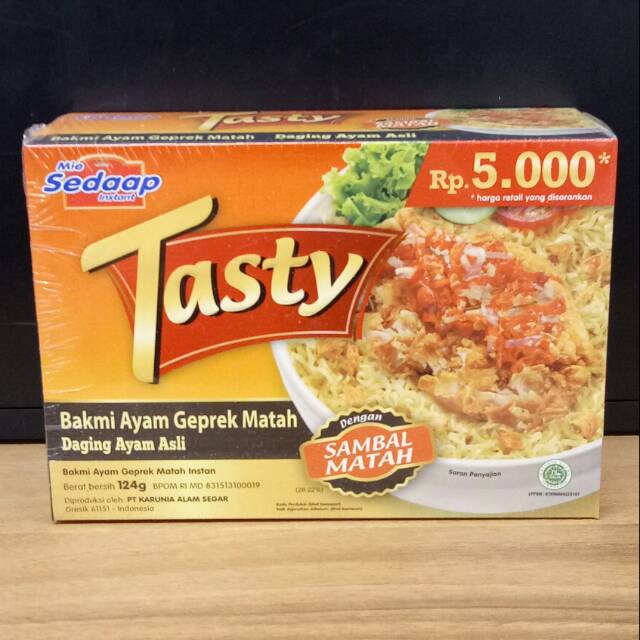Jual SEDAP BAKMI AYAM GEPREK MATAH 124GR | Shopee Indonesia