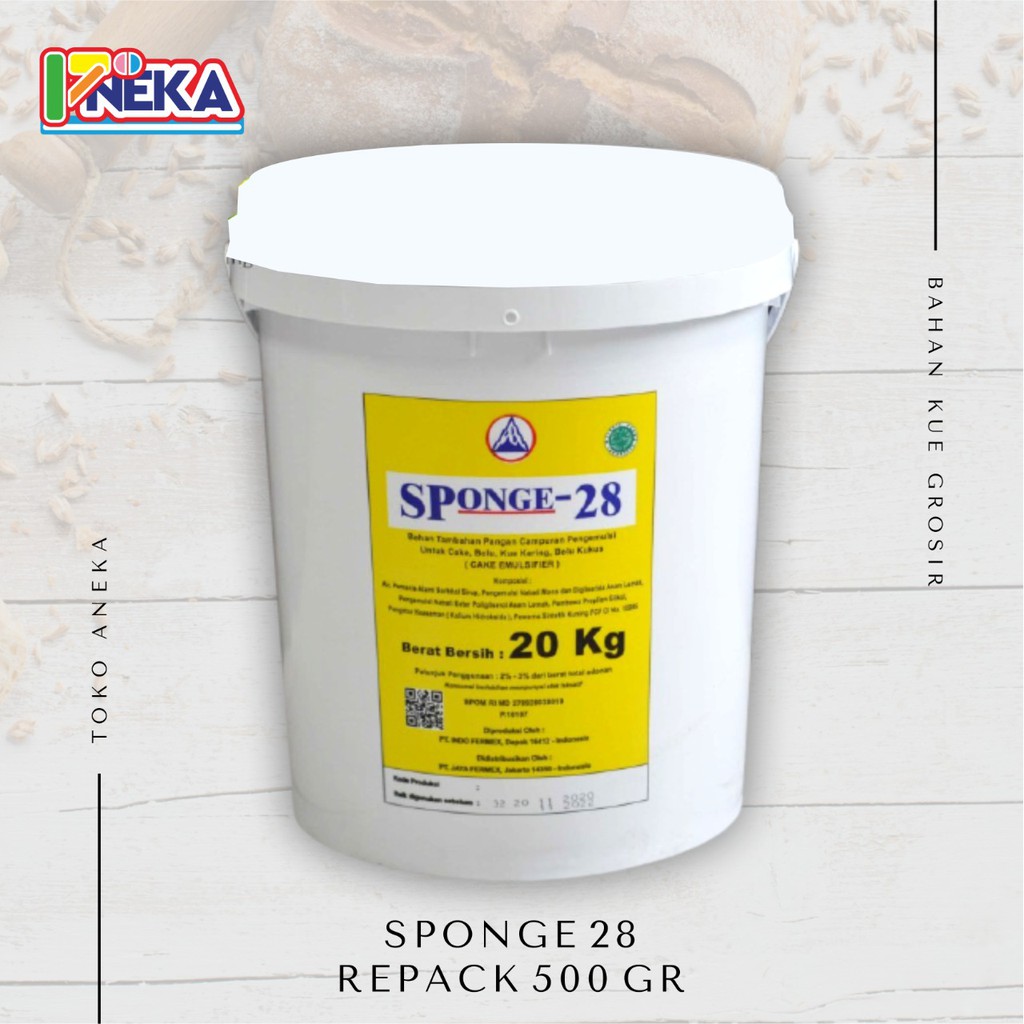 Jual Sponge 28 Kemasan 500gr | Shopee Indonesia
