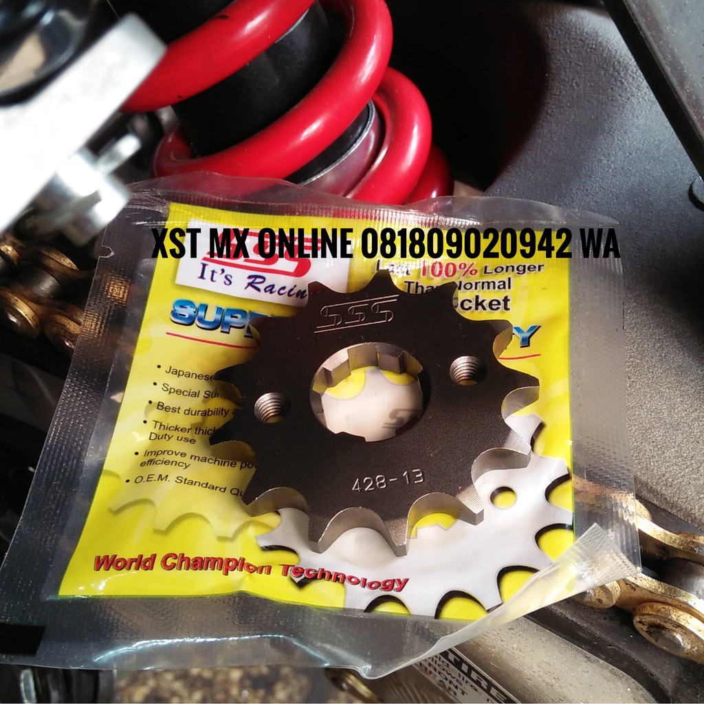 Jual gir depan 428 13 mata crf 150 L sss | Shopee Indonesia