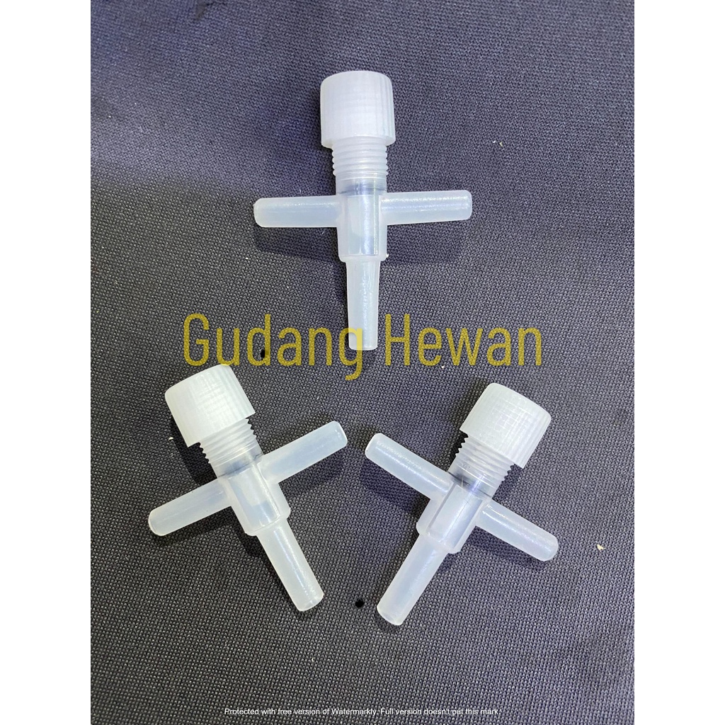 Jual KRAN T PUTIH - PENGATUR FLOW AIR | Shopee Indonesia