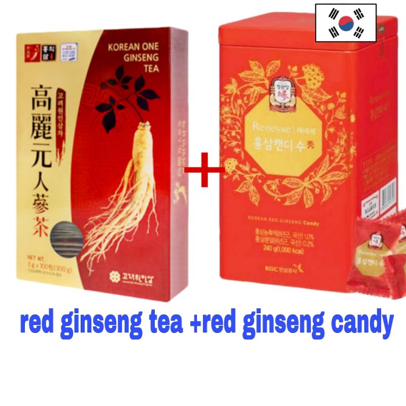 Jual Korean One Red Ginseng Tea Cheongkwanjang Red Ginseng Candy