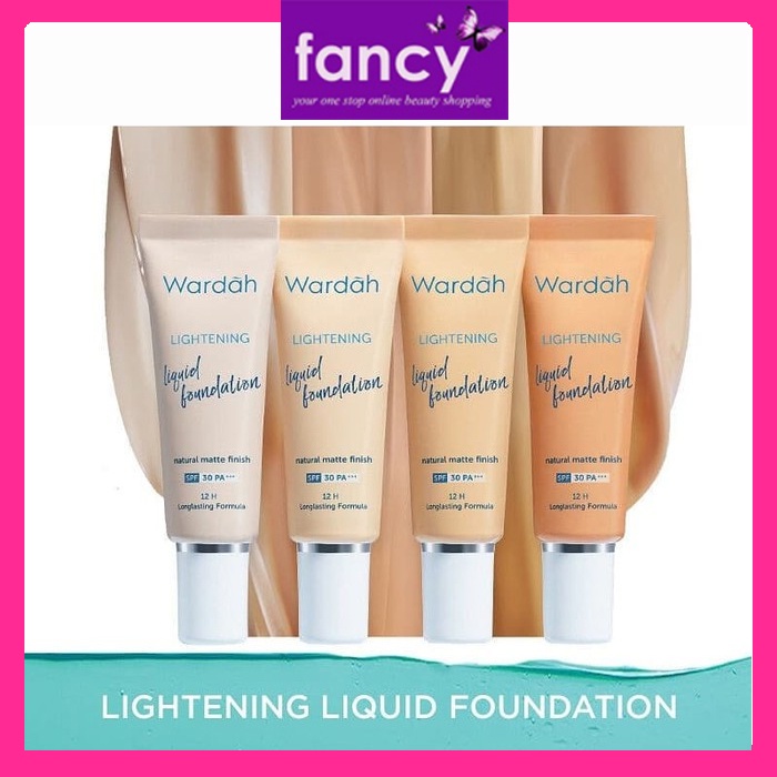 Jual Wardah Lightening Liquid Foundation 6ml / 25ml | Shopee Indonesia
