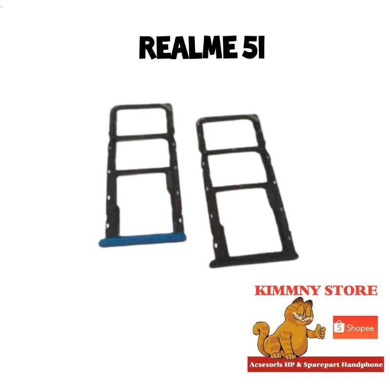Jual SIMTRAY SLOT SIMCARD TEMPAT KARTU SIM CARD REALME 5I ORIGINAL ...