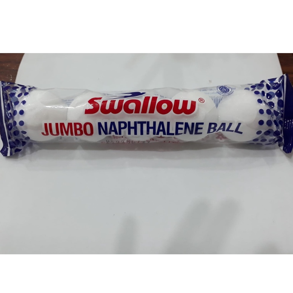Jual KAPUR BARUS SWALLOW JUMBO NAPHTHALENE BALL 150g | Shopee Indonesia