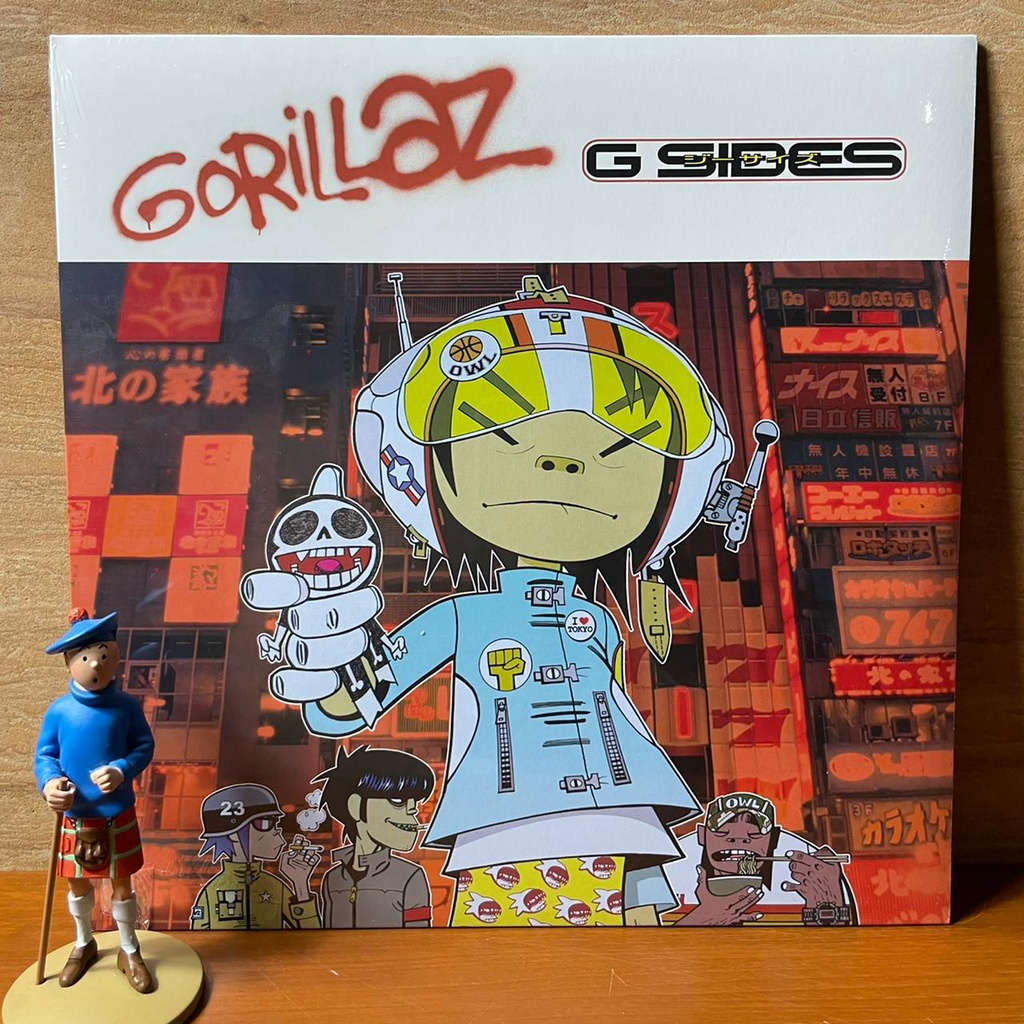 Jual PIRINGAN HITAM / VINYL Gorillaz - G-sides | Shopee Indonesia