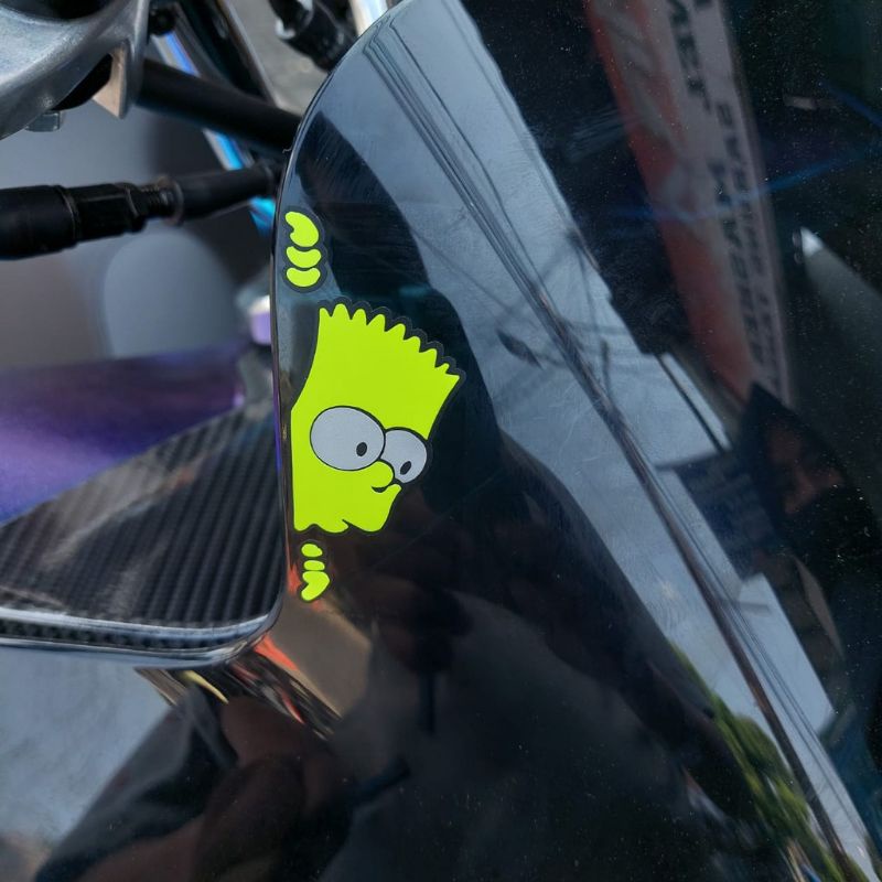 Jual Sticker The Simpson / Sticker Simpson Intip / Sticker Lucu ...