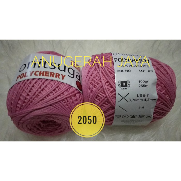 Jual Benang Rajut Polycherry No 2050 | Shopee Indonesia
