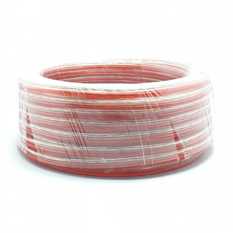 Jual 25 Meter (+/-) Tipe 2x30 MXCOM Kabel Audio Transparan Speaker ...