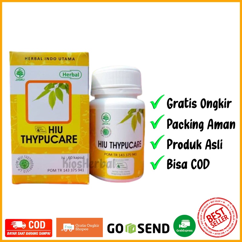 Jual HIU THYPUCARE Obat Thypus Tipes Types Tifus Demam Sakit Kepala ...