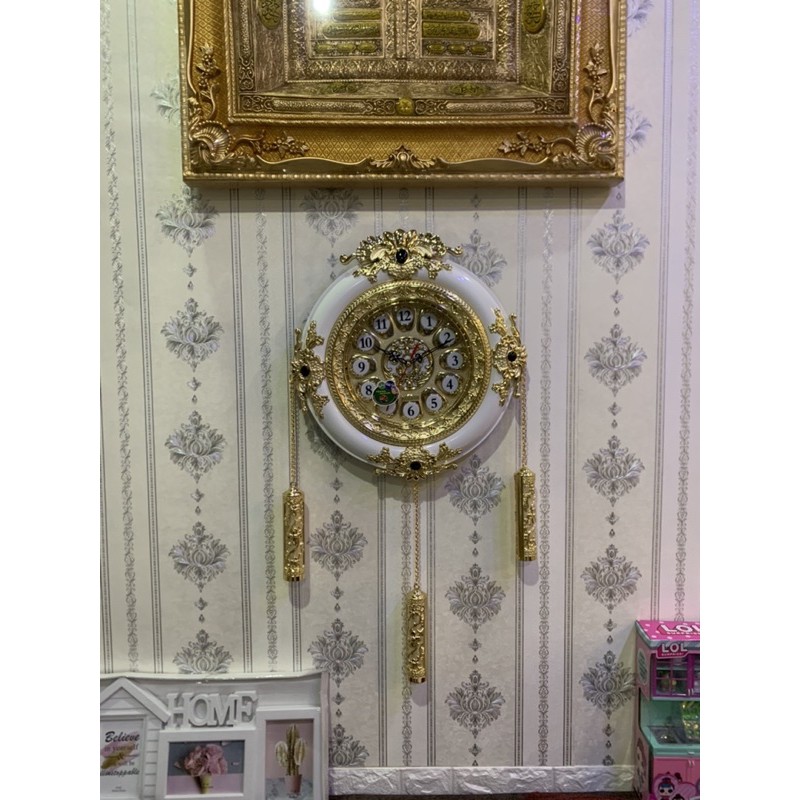 Jual JAM DINDING RANTAI LUXURY UKURAN M JAM DINDING LUXURY 8185M ...