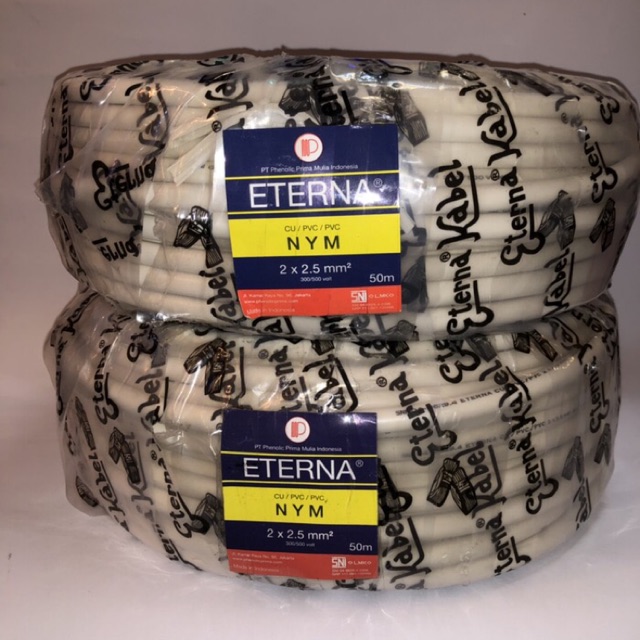 Jual KABEL LISTRIK ETERNA NYM 3x2,5 | Shopee Indonesia