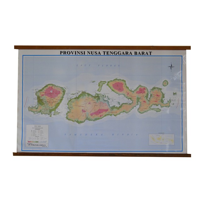 Jual Peta Provinsi Nusa Tenggara Barat (Ntb) (Bingkai) | Shopee Indonesia