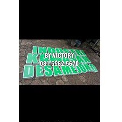 Jual NEON BOX LETTER LED STAINLESS PAPAN NAMA SIAP PASANG SELURUH JATIM ...