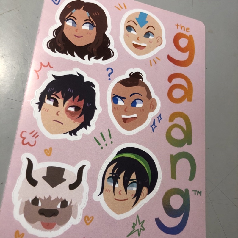 Jual avatar the last airbender sticker atla stickers | Shopee Indonesia
