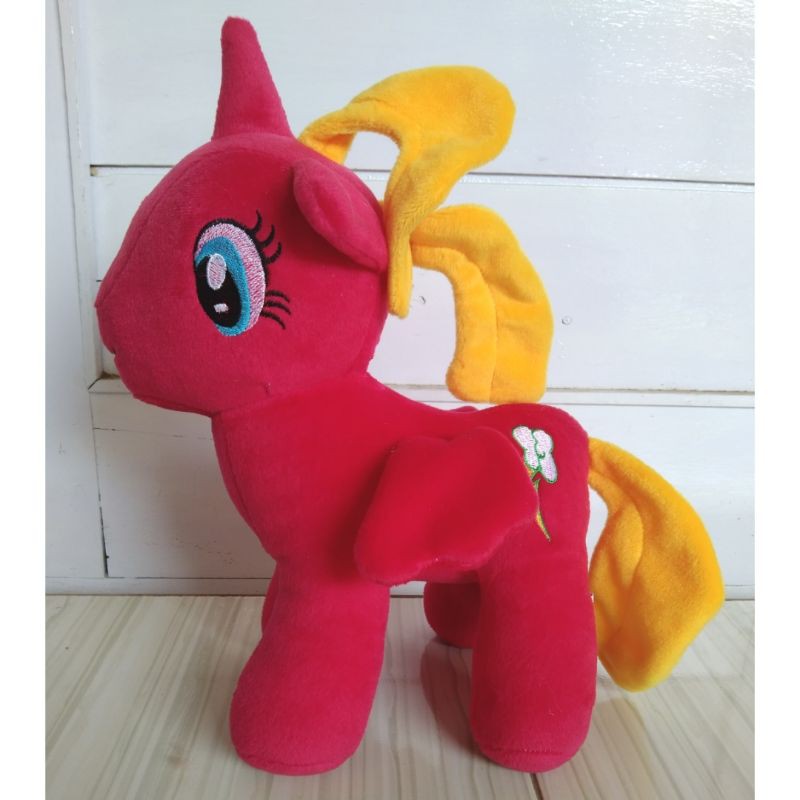 Jual BONEKA KUDA PONI UNICORN MY LITTLE PONY HORSE DOLL | Shopee Indonesia