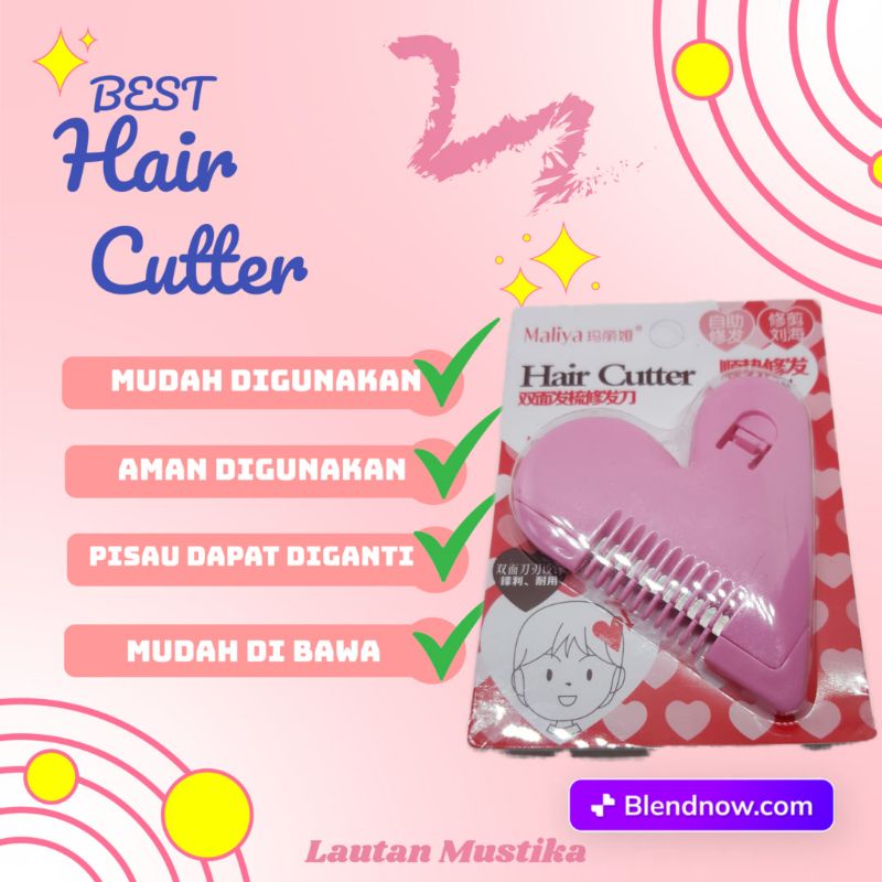 Jual Alat Gunting Rambut Poni Anak / Sisir Carter / Hair Cutter / Sasak ...