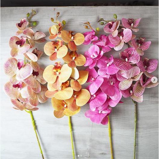 Jual Bunga Anggrek Latex Orchid / Artificial Anggrek Latex Orchid ...