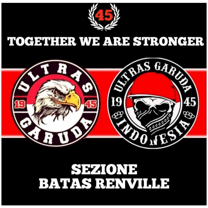 Jual bendera giant flag ultras garuda Batas renville | Shopee Indonesia