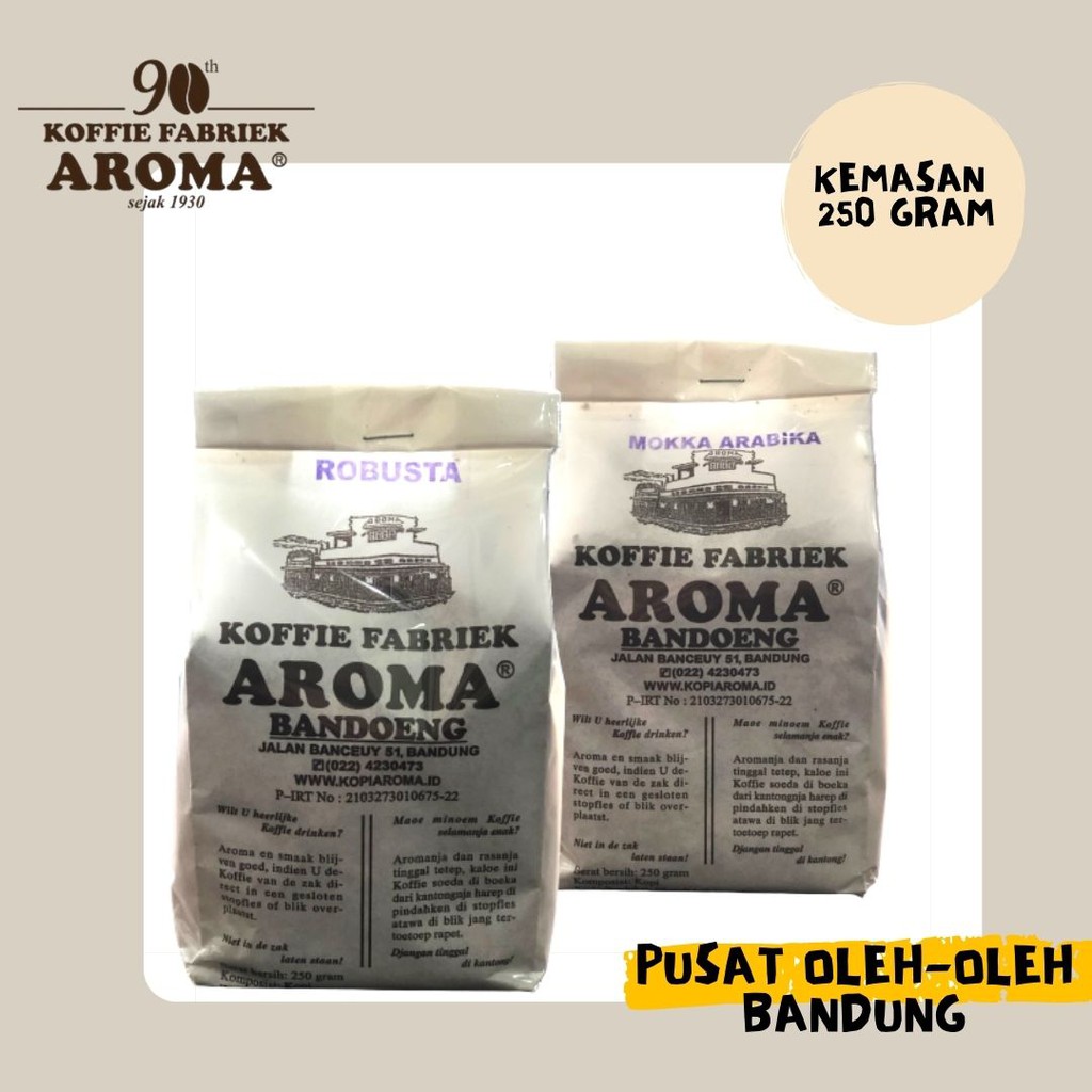 Jual KOPI ARABIKA / ROBUSTA 250 gram / KOPI AROMA BANDUNG / BIJI KOPI ...