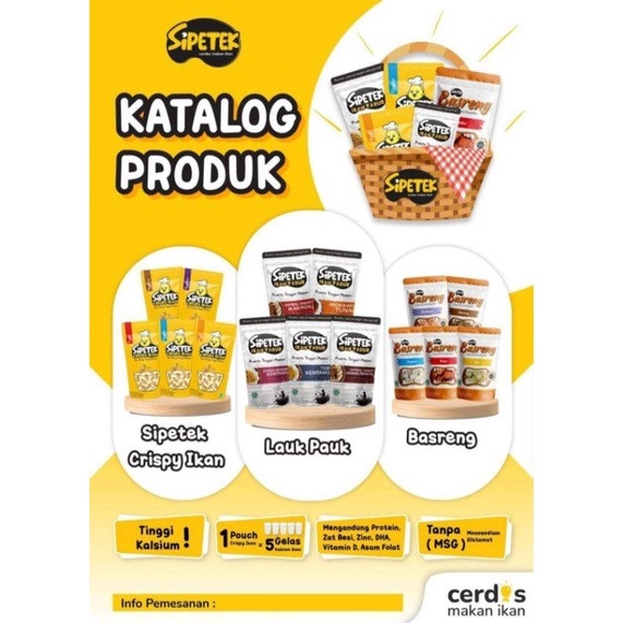 Jual QUINNYSTORE Lauk pauk sipetek crispy ikan krispy ikan cemilan ...