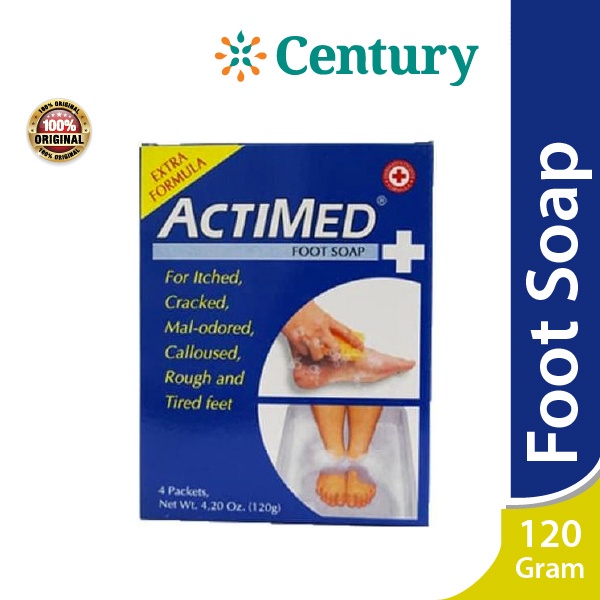 Jual Actimed Foot Soap 120gr | Shopee Indonesia
