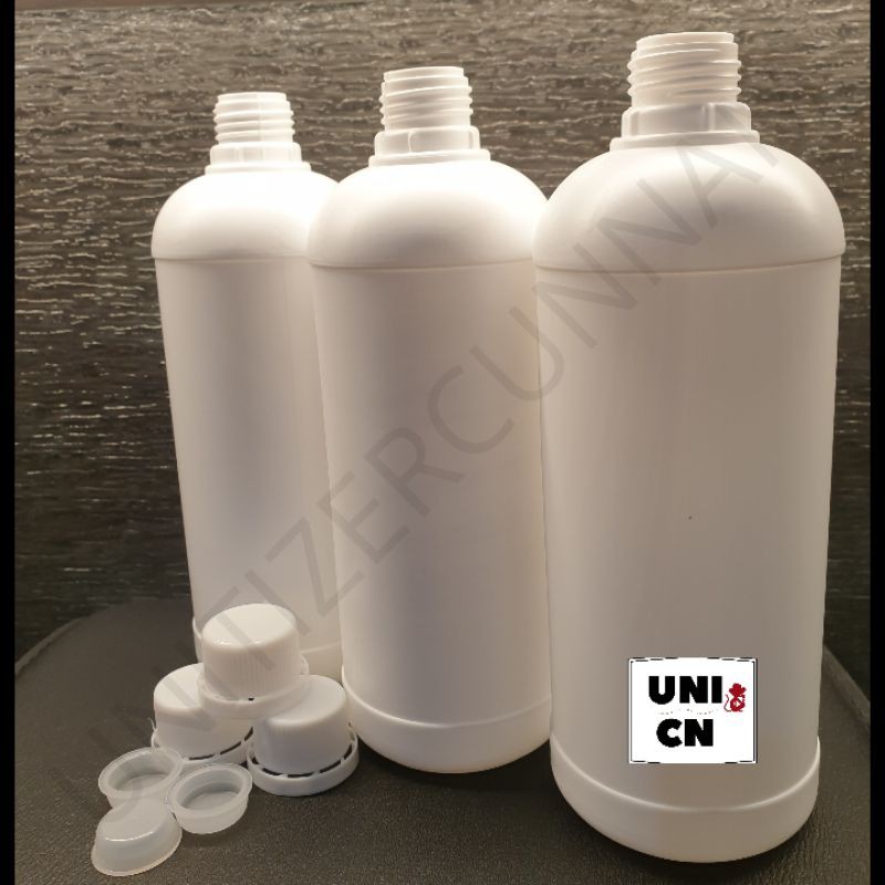 Jual BOTOL AGRO SEGEL 1000ml - PUTIH SUSU, HDPE, BOTOL KOSONG 1000ml/1 ...