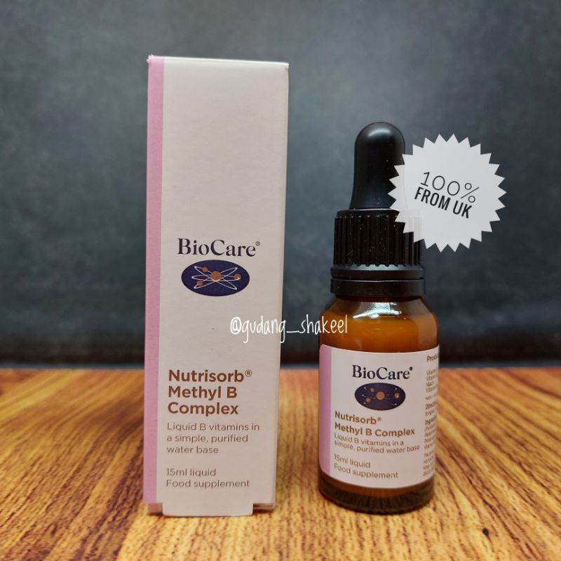 Jual Biocare Nutrisorb Methyl B Complex 15 ml | Shopee Indonesia