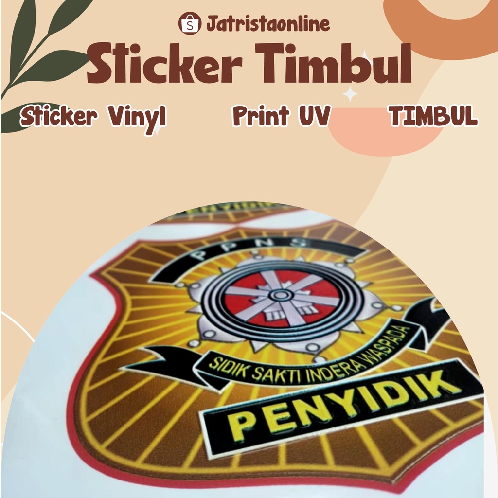 Jual CETAK STICKER TIMBUL PRINT UV STICKER VERNISH WHITE INK | Shopee ...