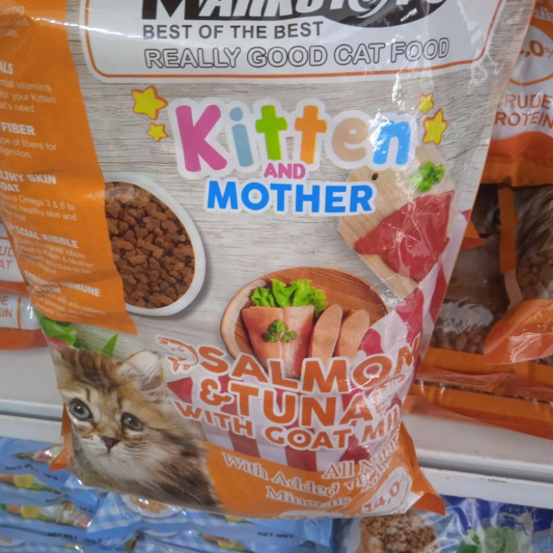 Jual Markotop cat food kitten and mother repack 800g salmon dan tuna ...