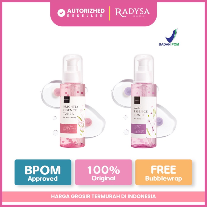 Jual RADYSA - Scarlett Whitening Essence Toner ( Brightly / Acne ...