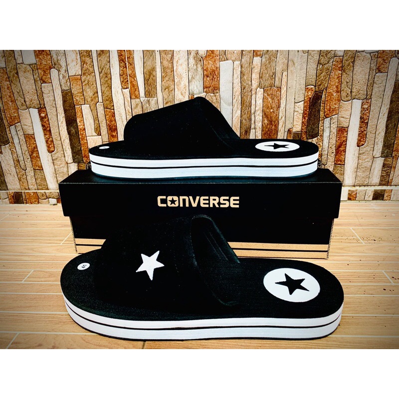 Jual Sandal Slip On Pria/Wanita Converse , Sandal Slop Nyaman Dipakai ...