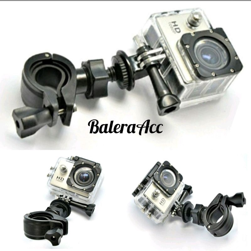Jual Breket Holder Camera Action GoPro Sepeda Motor Di setang Pcx Adv ...