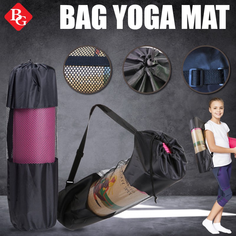 Jual BG SPORT Tas Matras Yoga Perlengkapan Olahraga Fitness Gym ...