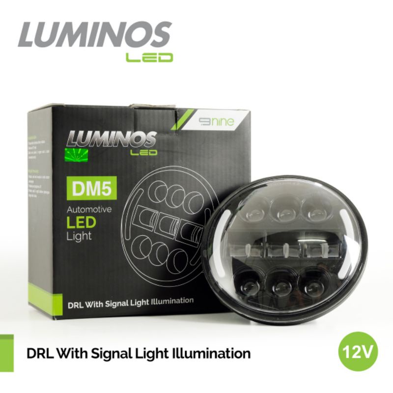 Jual DAYMAKER LED 5.75 INCH LUMINOS DM05 WITH SEN 100% ORIGINAL | Shopee Indonesia