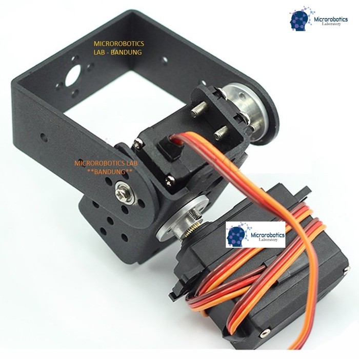 Jual Pan/Tilt Platform, Metal Horn 2 pcs Servo MG996R + PCB Arduino ...